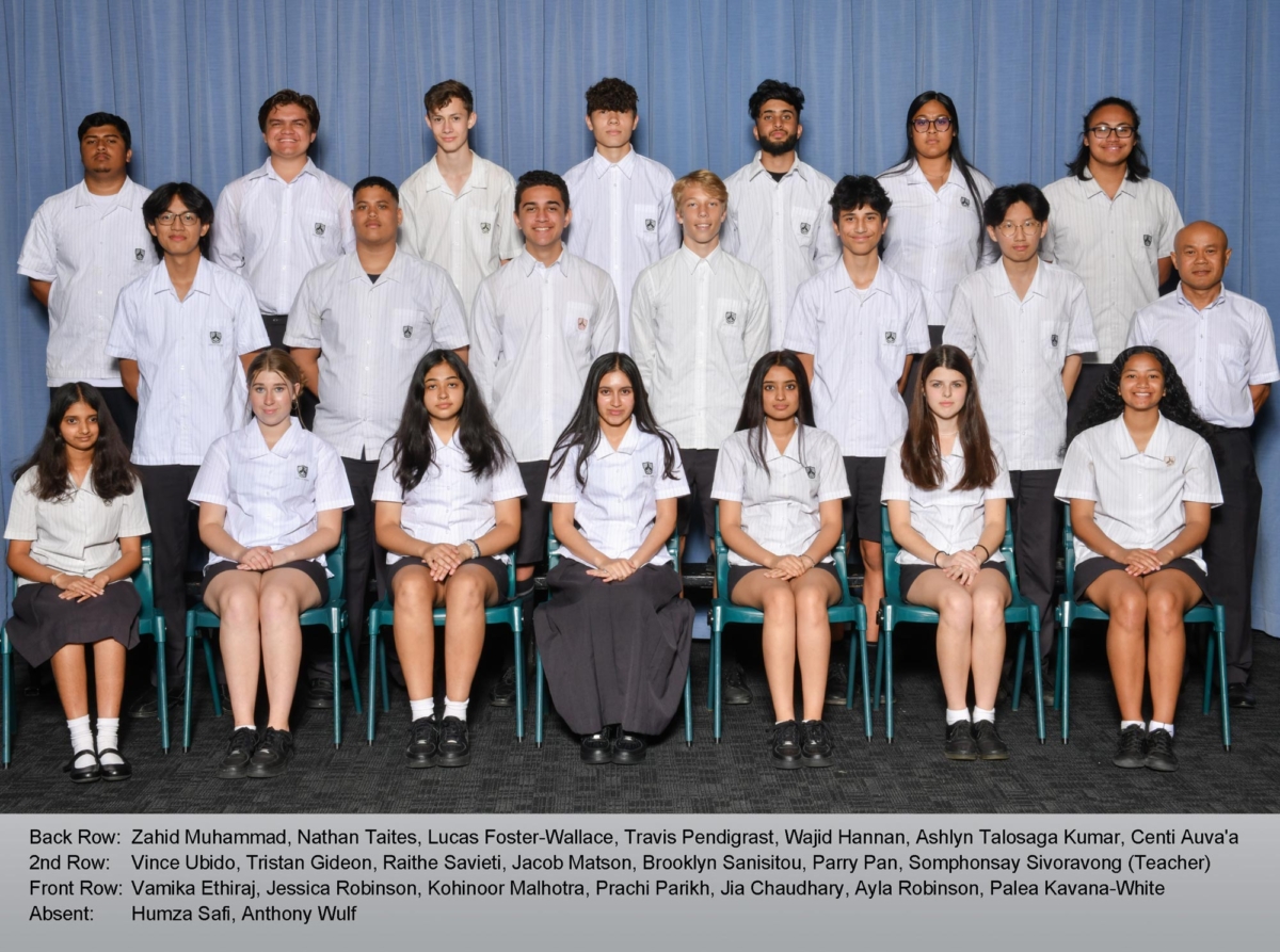 Year 12 SV – 2021 Lynfield College Yearbook