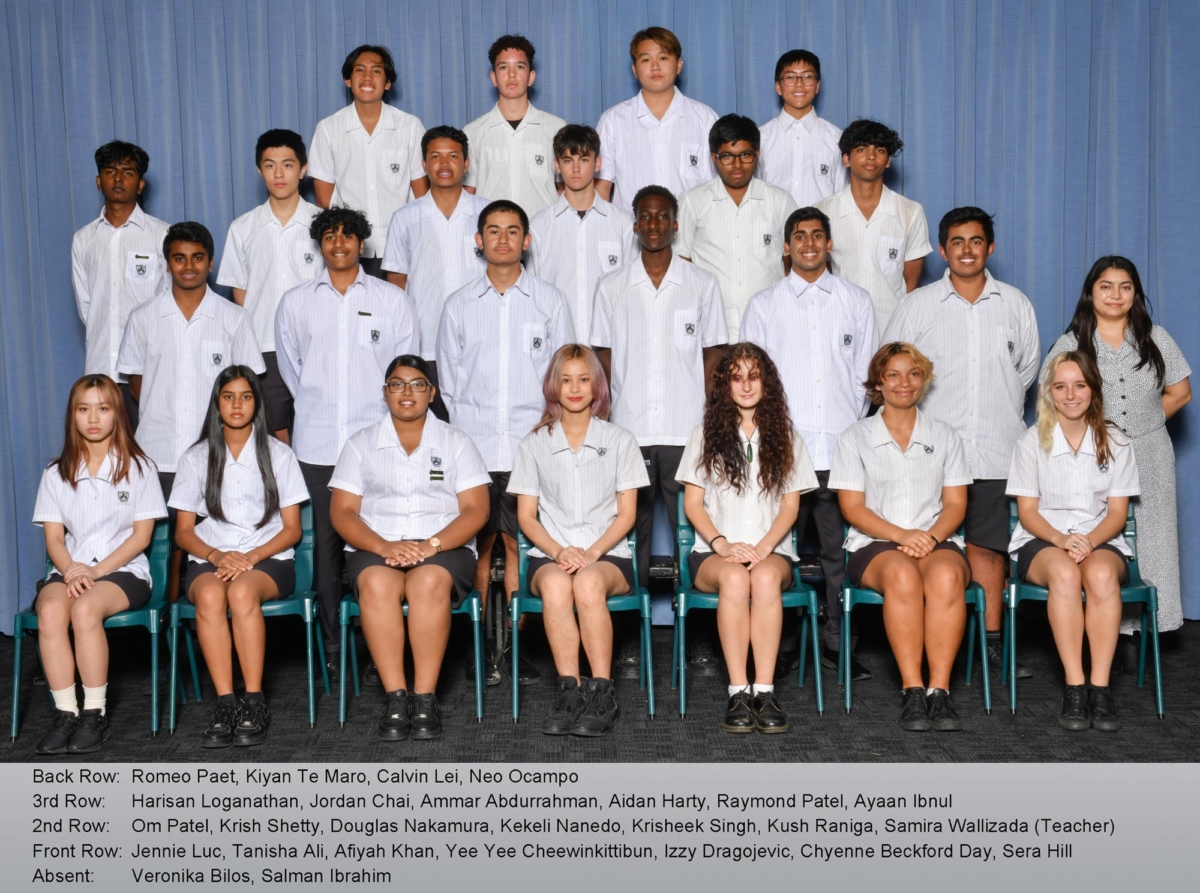 Year 12 HB – 2021 Lynfield College Yearbook