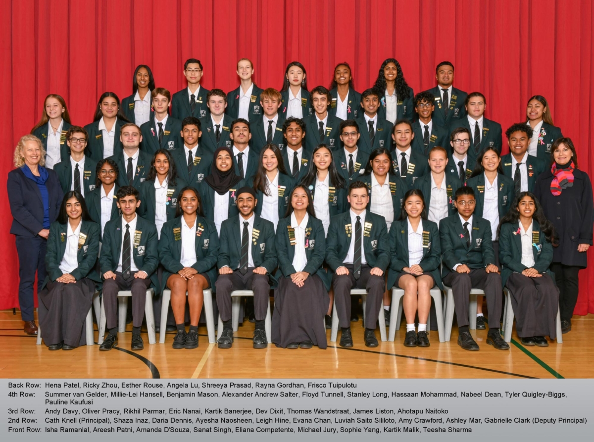 Student Executive – 2021 Lynfield College Yearbook