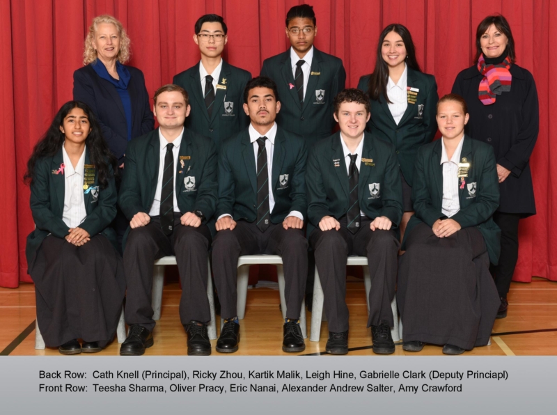 Student Executive Year 12 – 2021 Lynfield College Yearbook