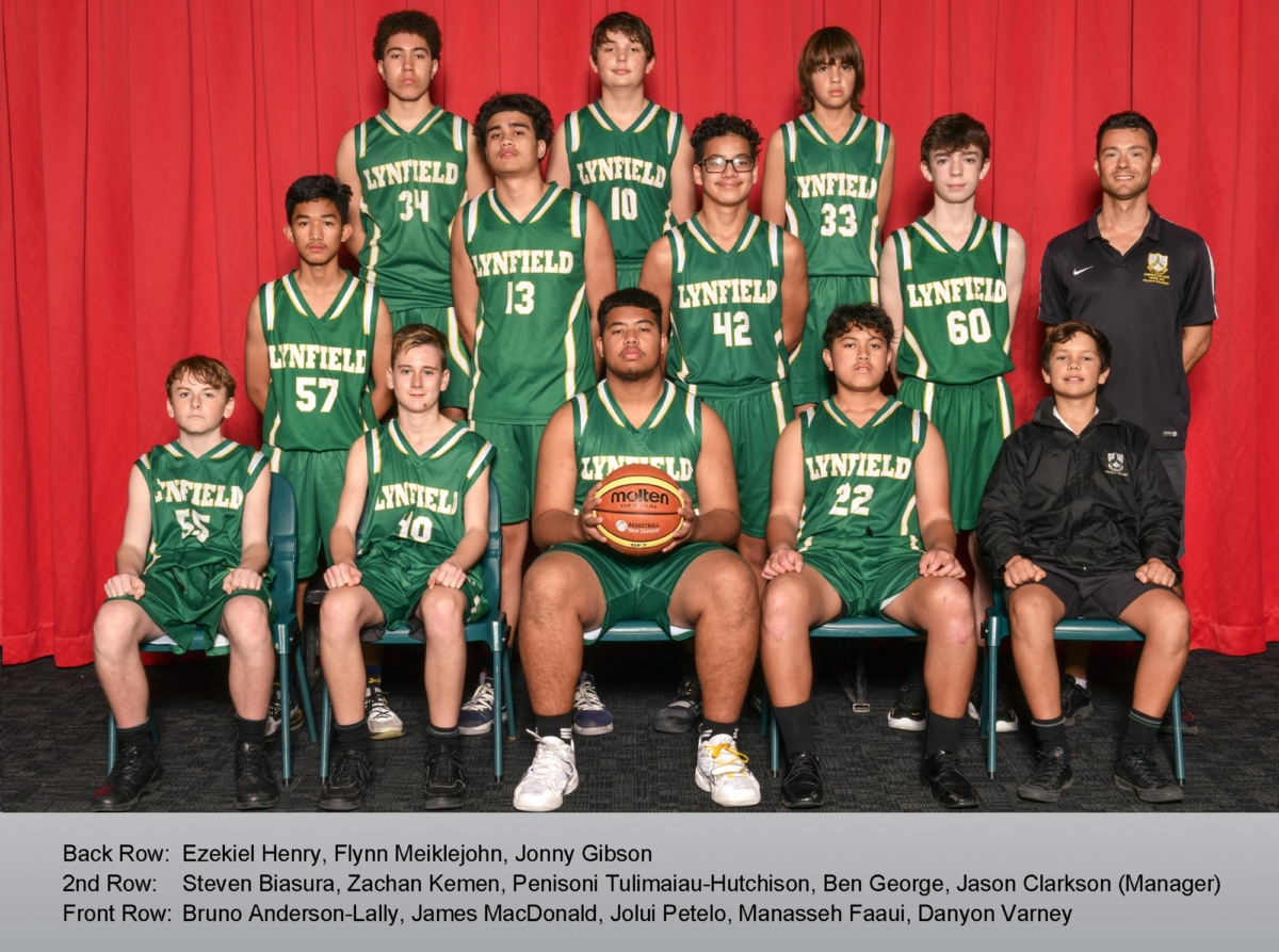 Basketball Open A Boys – 2021 Lynfield College Yearbook