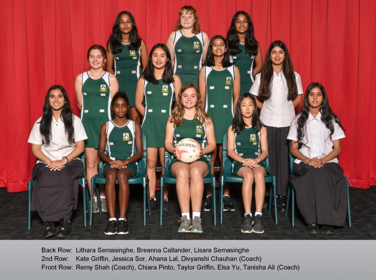 Netball Year 9 Grey – 2021 Lynfield College Yearbook