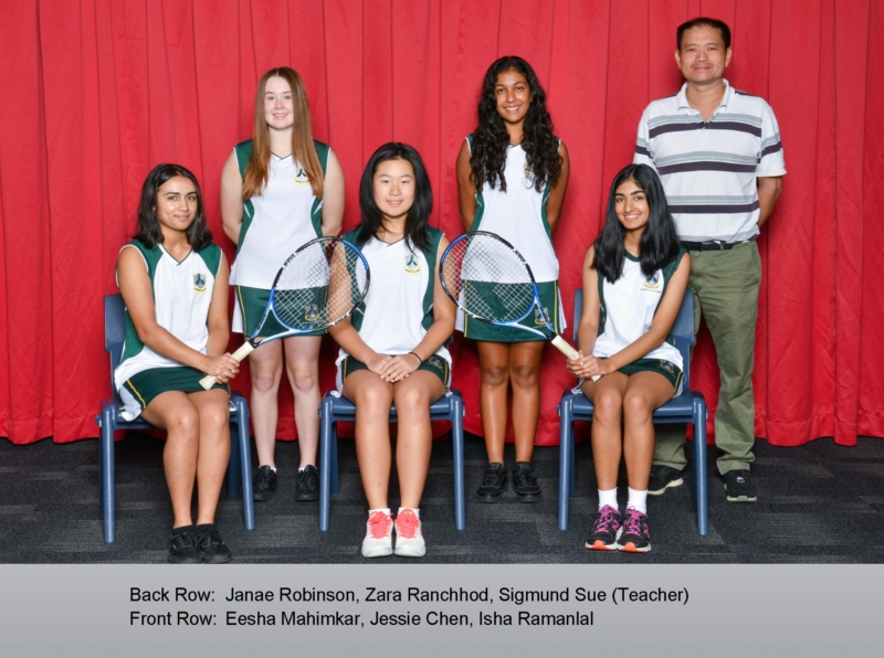 Tennis A2 Senior Girls – 2021 Lynfield College Yearbook