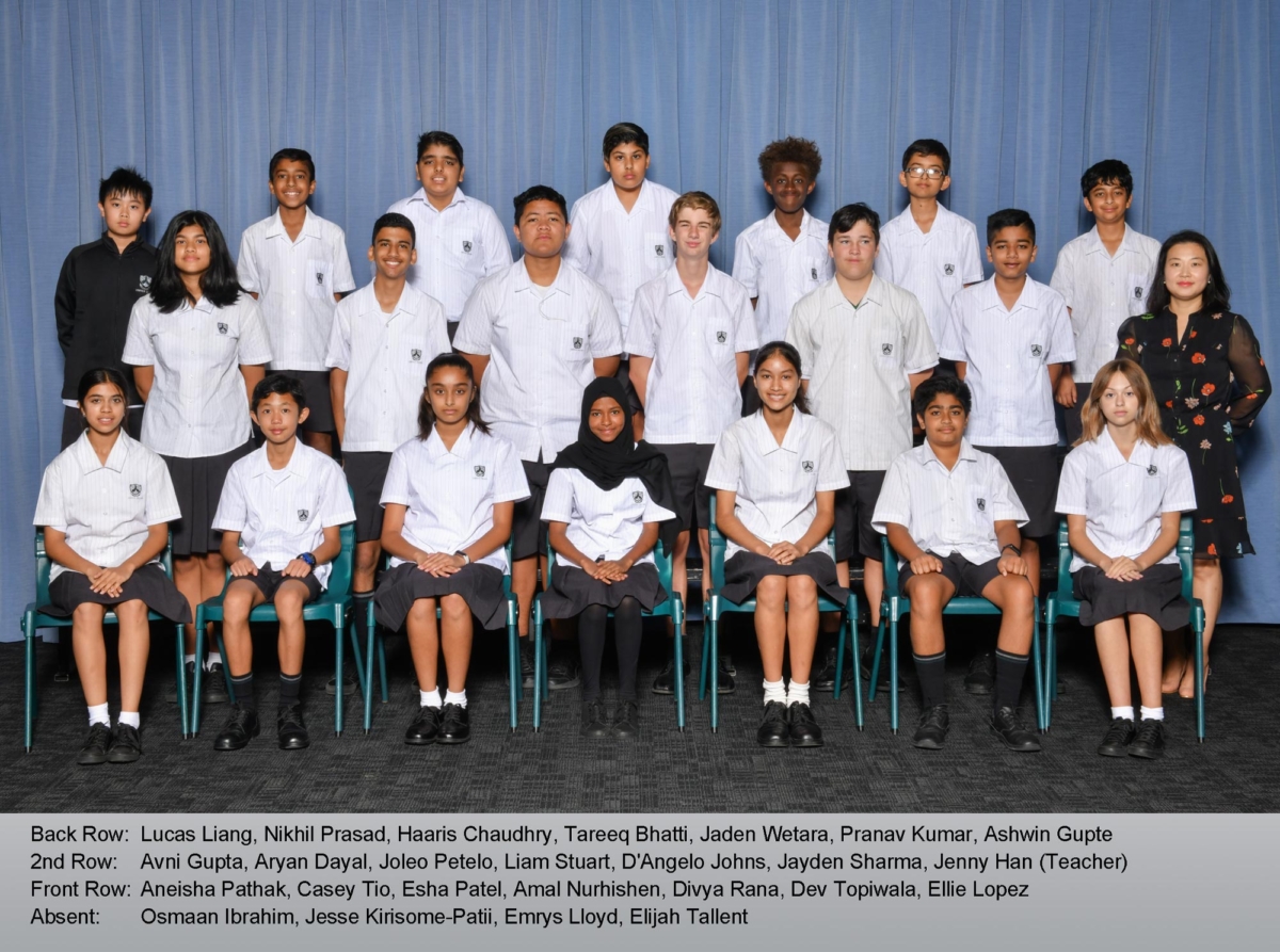 2021 Year 9 Classes – 2021 Lynfield College Yearbook