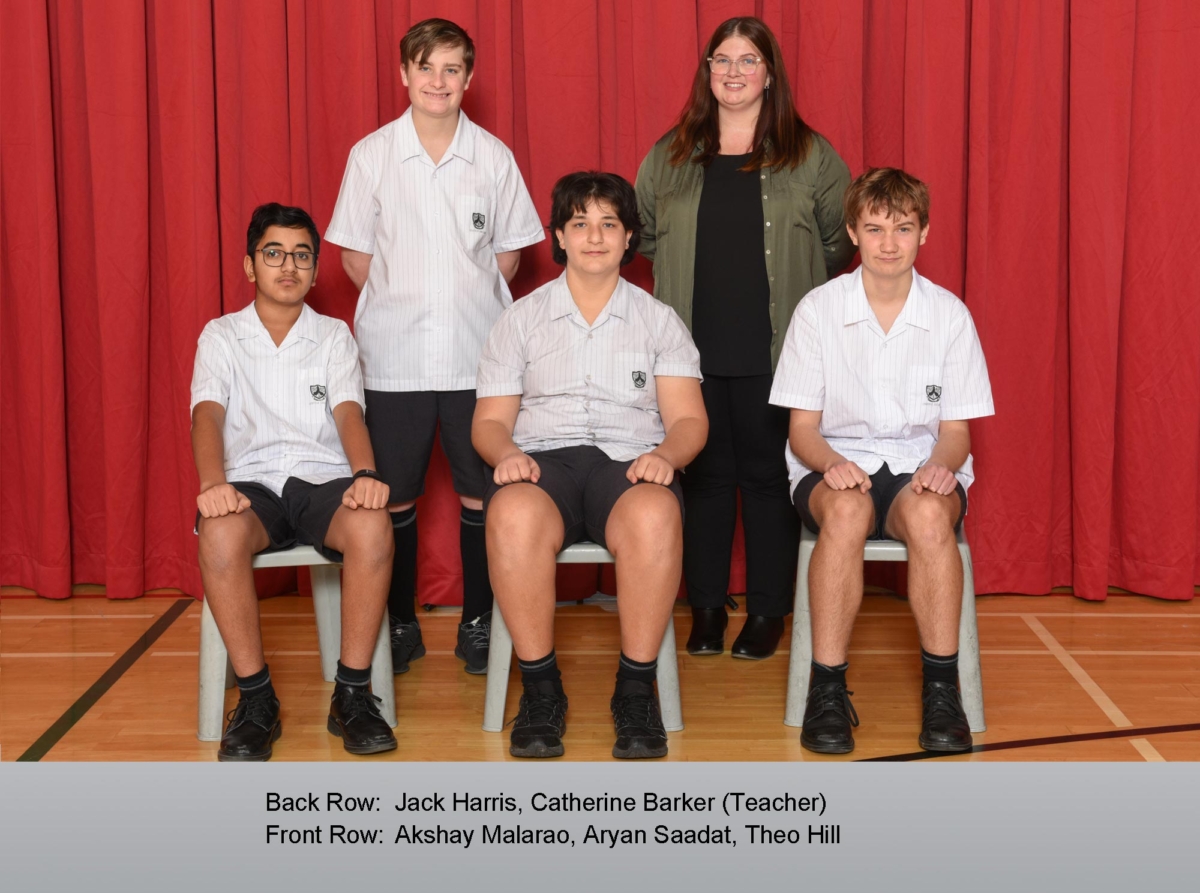 Robotics Junior Teams – 2021 Lynfield College Yearbook