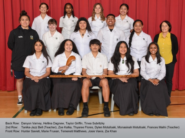 Kapa Haka Group – 2021 Lynfield College Yearbook