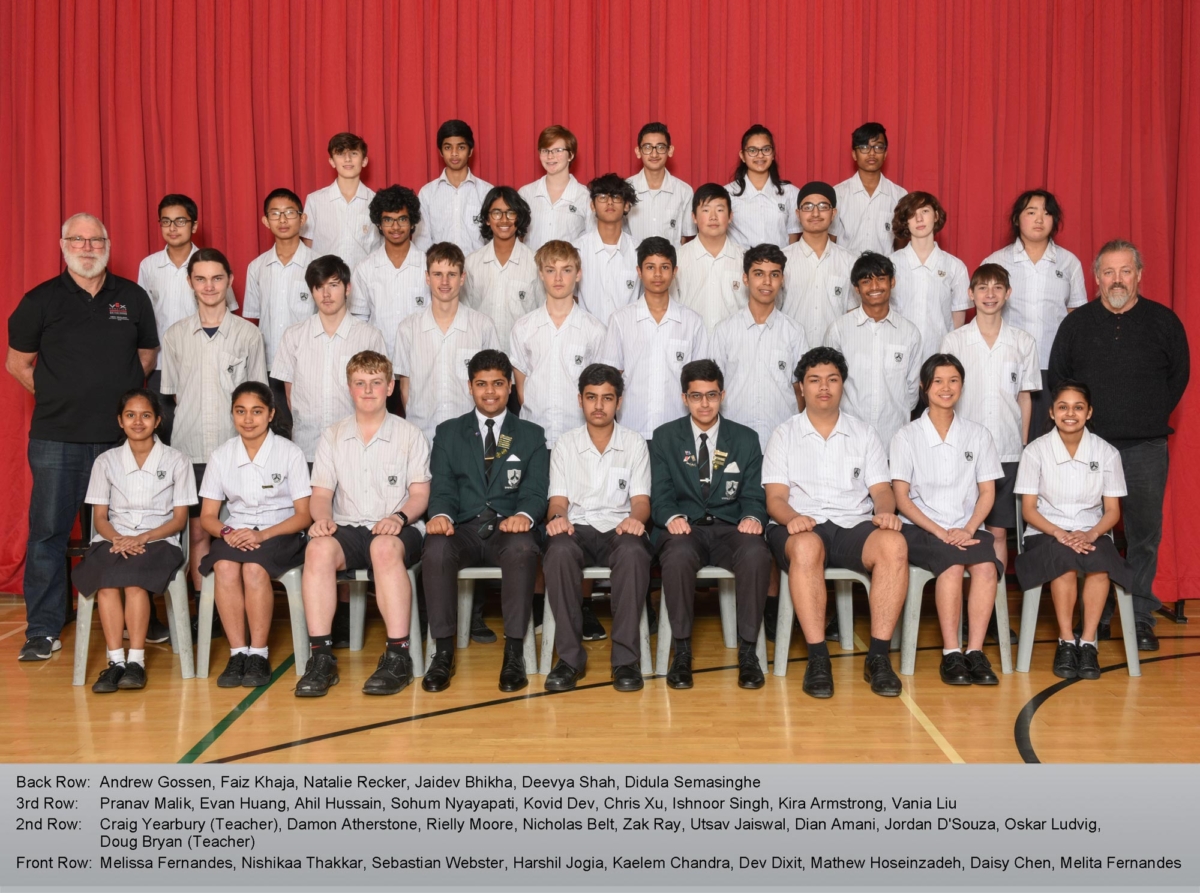 Robotics Senior Teams – 2021 Lynfield College Yearbook