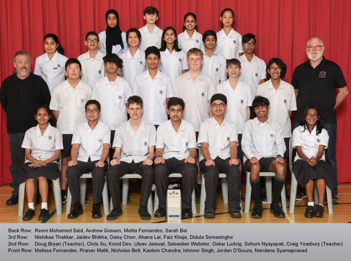 Robotics Kiwi Challenge Teams – 2021 Lynfield College Yearbook