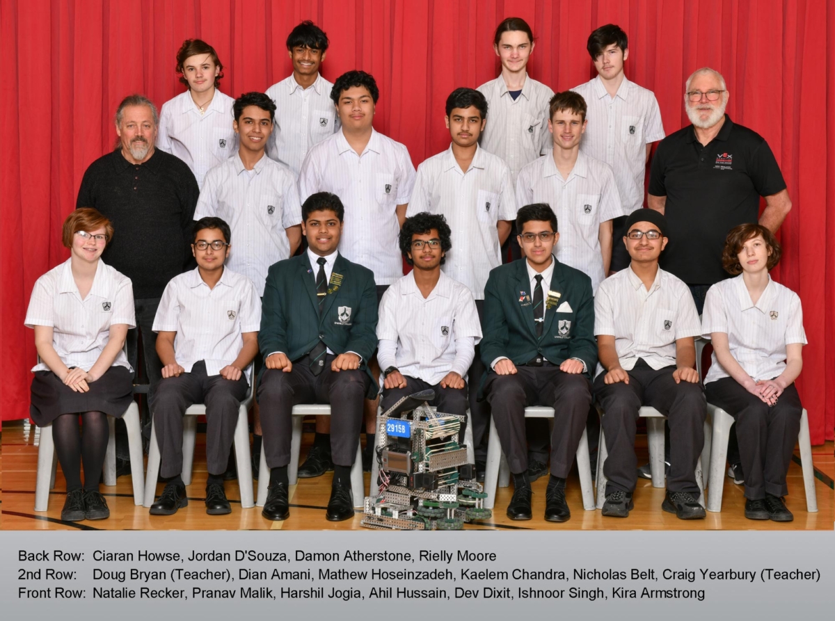 Robotics Nationals – 2021 Lynfield College Yearbook