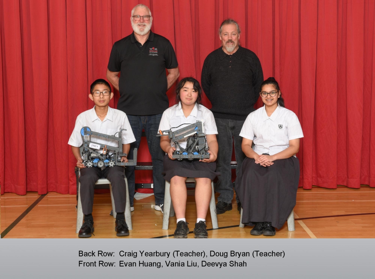 Robotics Worlds Champions – 2021 Lynfield College Yearbook