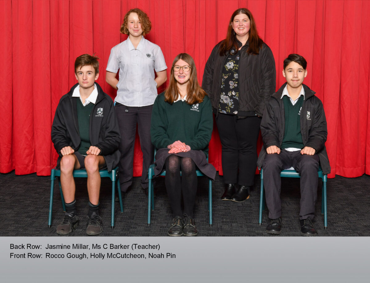 Robotics Junior – 2022 Lynfield College Yearbook