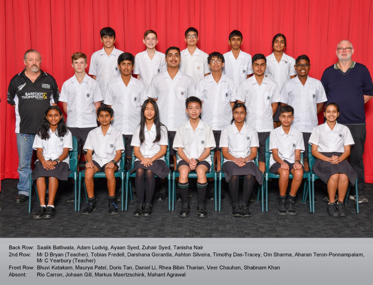 Robotics Junior – 2022 Lynfield College Yearbook