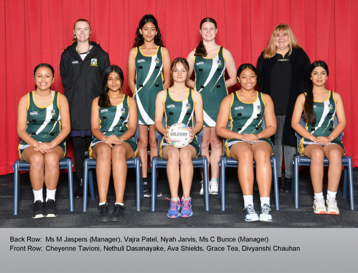Netball Premier 2 – 2022 Lynfield College Yearbook