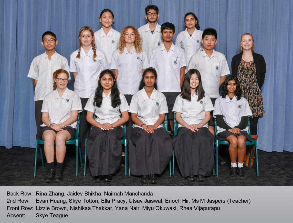 Year 11 JPR – 2022 Lynfield College Yearbook