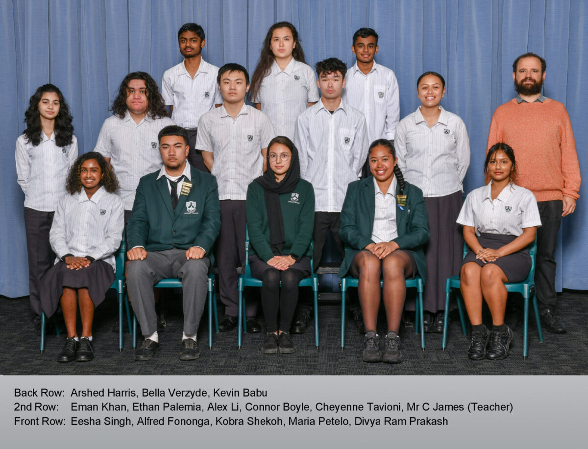 Year 12 ALP – 2022 Lynfield College Yearbook