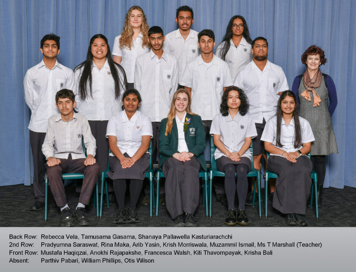 Year 12 ALP – 2022 Lynfield College Yearbook