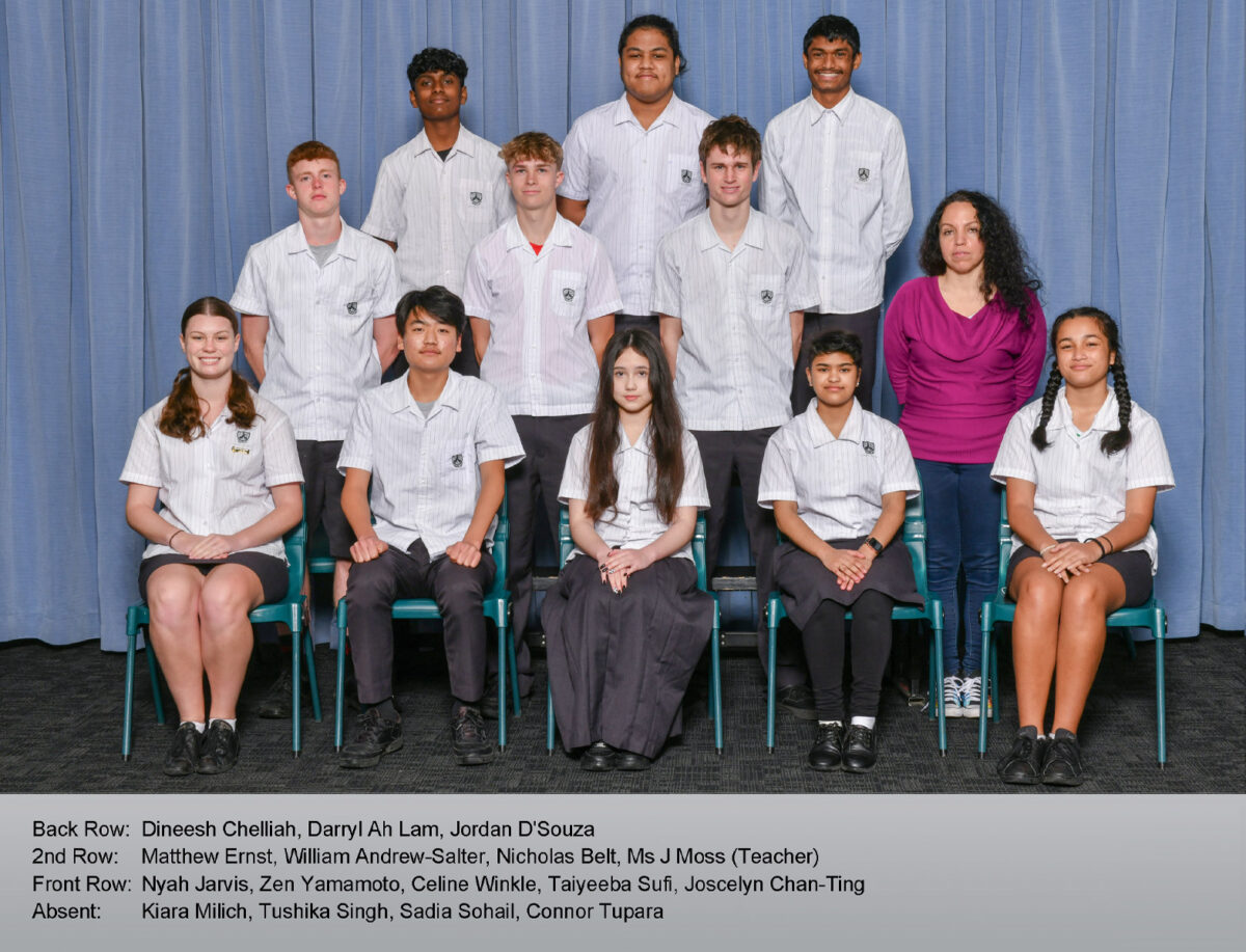 Year 12 ALP – 2022 Lynfield College Yearbook
