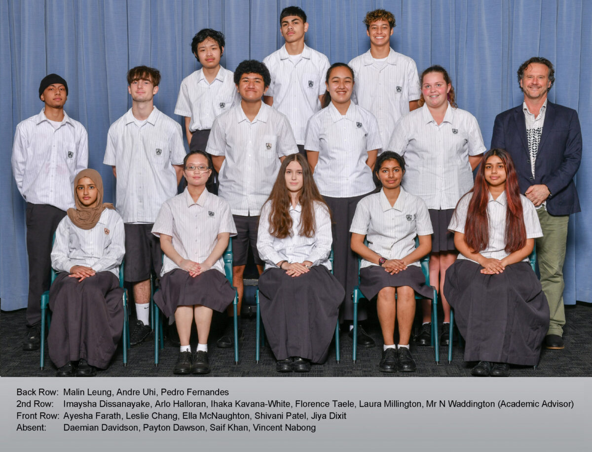 Year 12 ALP – 2022 Lynfield College Yearbook