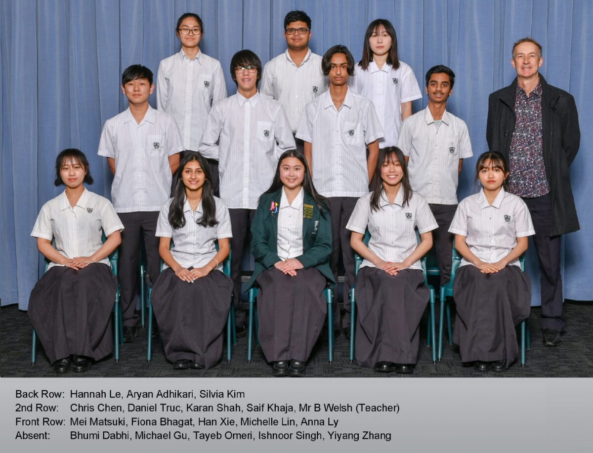 Year 12 ALP – 2022 Lynfield College Yearbook