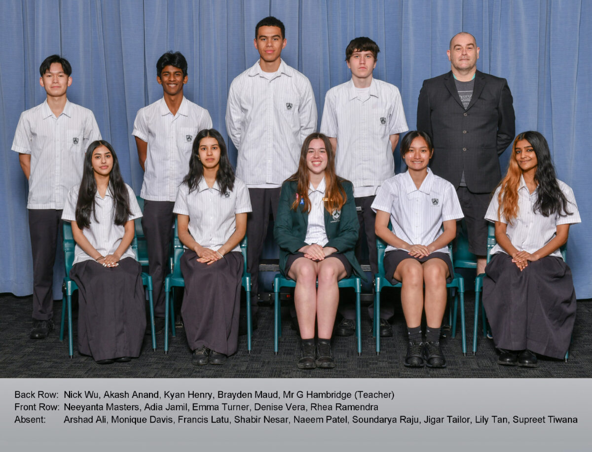 Year 13 HMB – 2022 Lynfield College Yearbook