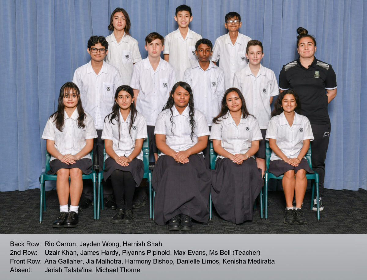 2022 Year 9 Classes – 2022 Lynfield College Yearbook