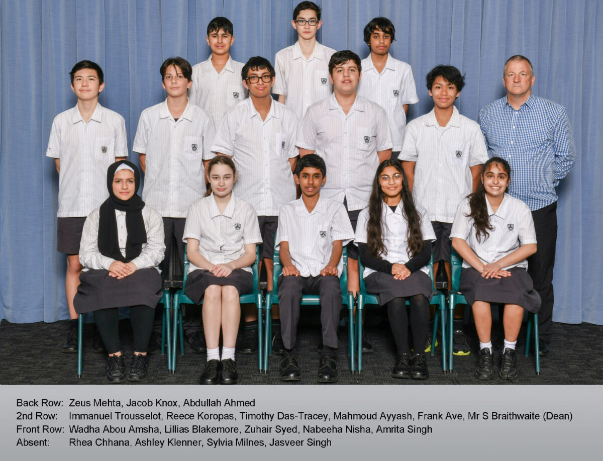 2022 Year 9 Classes – 2022 Lynfield College Yearbook