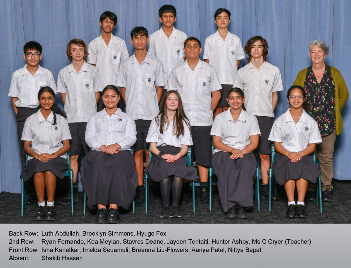 2022 Year 9 Classes – 2022 Lynfield College Yearbook