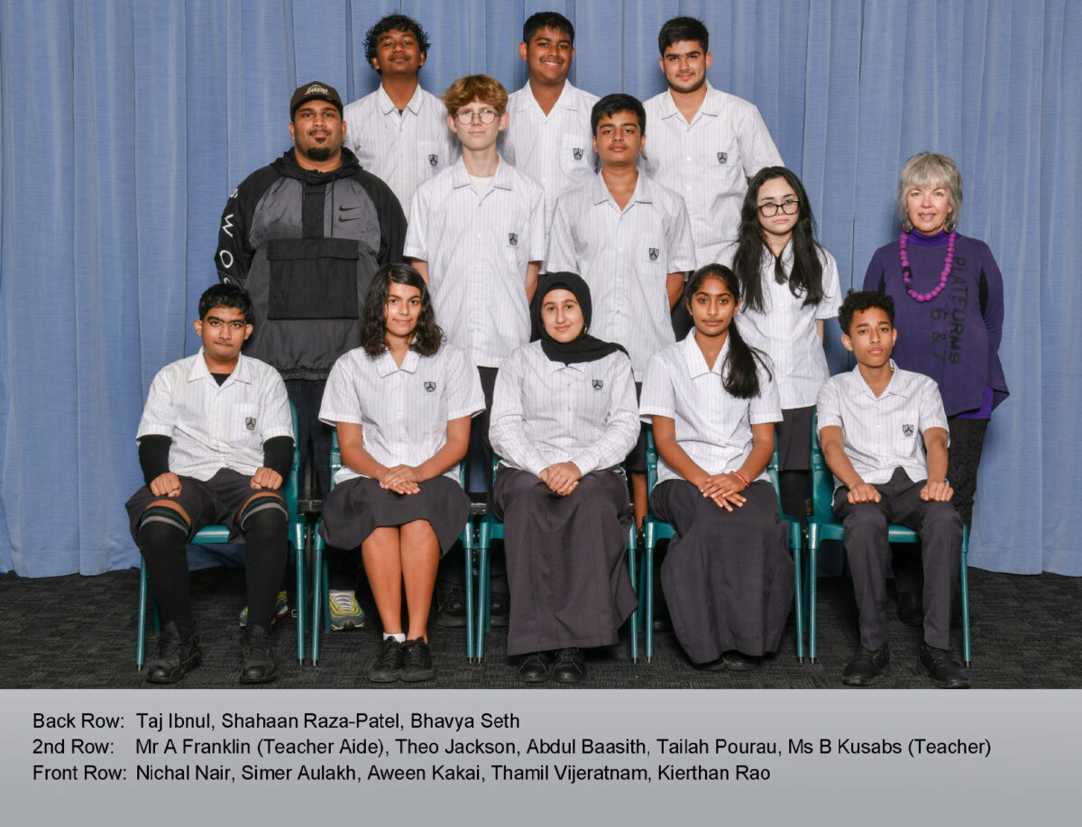 2022 Year 9 Classes – 2022 Lynfield College Yearbook