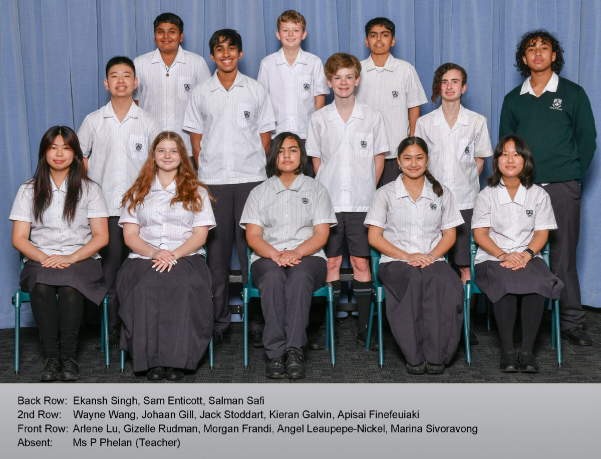 2022 Year 9 Classes – 2022 Lynfield College Yearbook