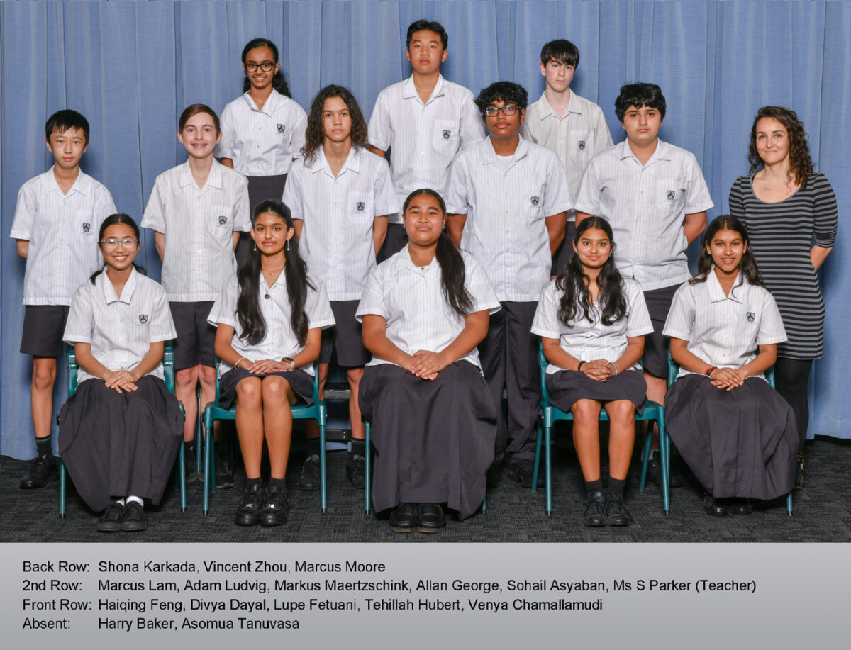 2022 Year 9 Classes – 2022 Lynfield College Yearbook