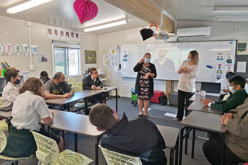 Sign Language Week 1 – 2022 Lynfield College Yearbook