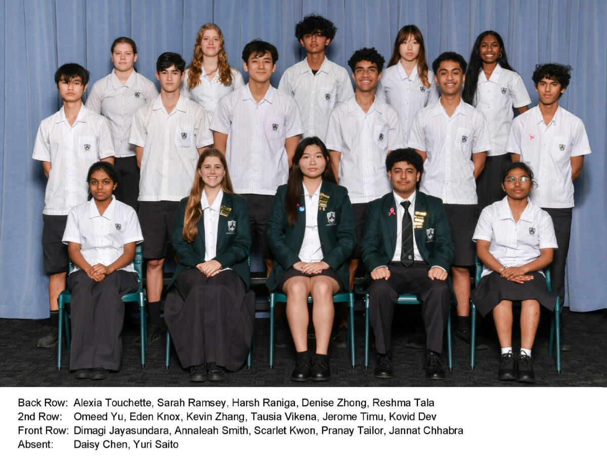 Year 12 PSD – Lynfield Yearbooks 2023