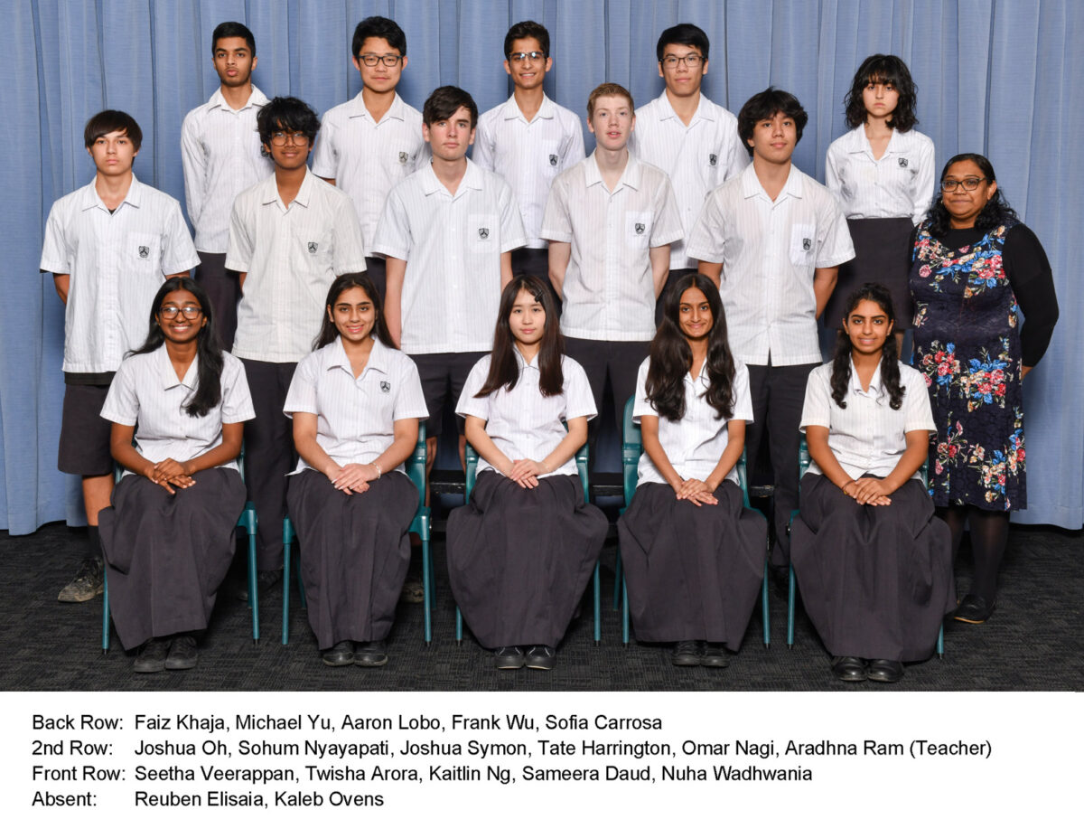 Year 12 Classes – Lynfield Yearbooks 2023