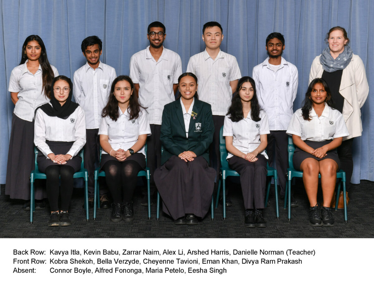 Year 13 Classes – Lynfield Yearbooks 2023