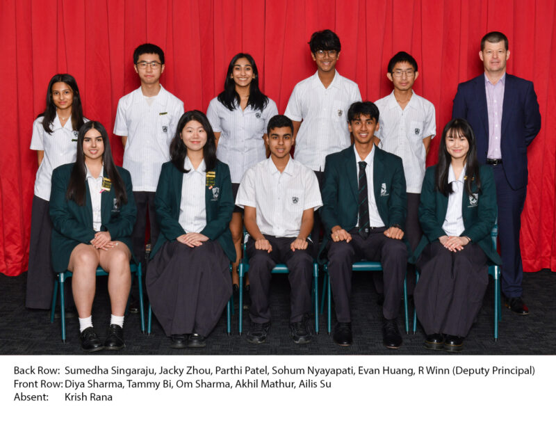 STUDENT REPS – Lynfield Yearbooks 2023